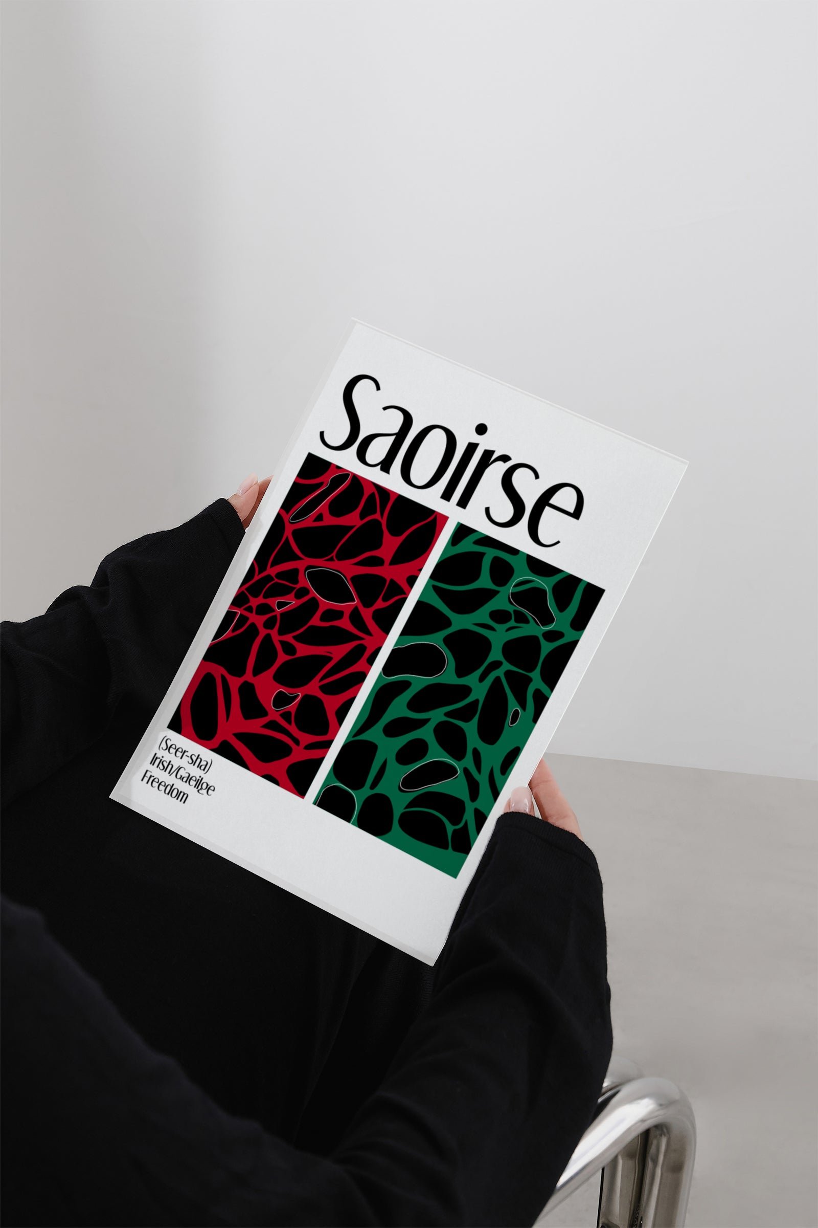 Saoirse Don Phalaistín - Irish Language Print – RNM Design