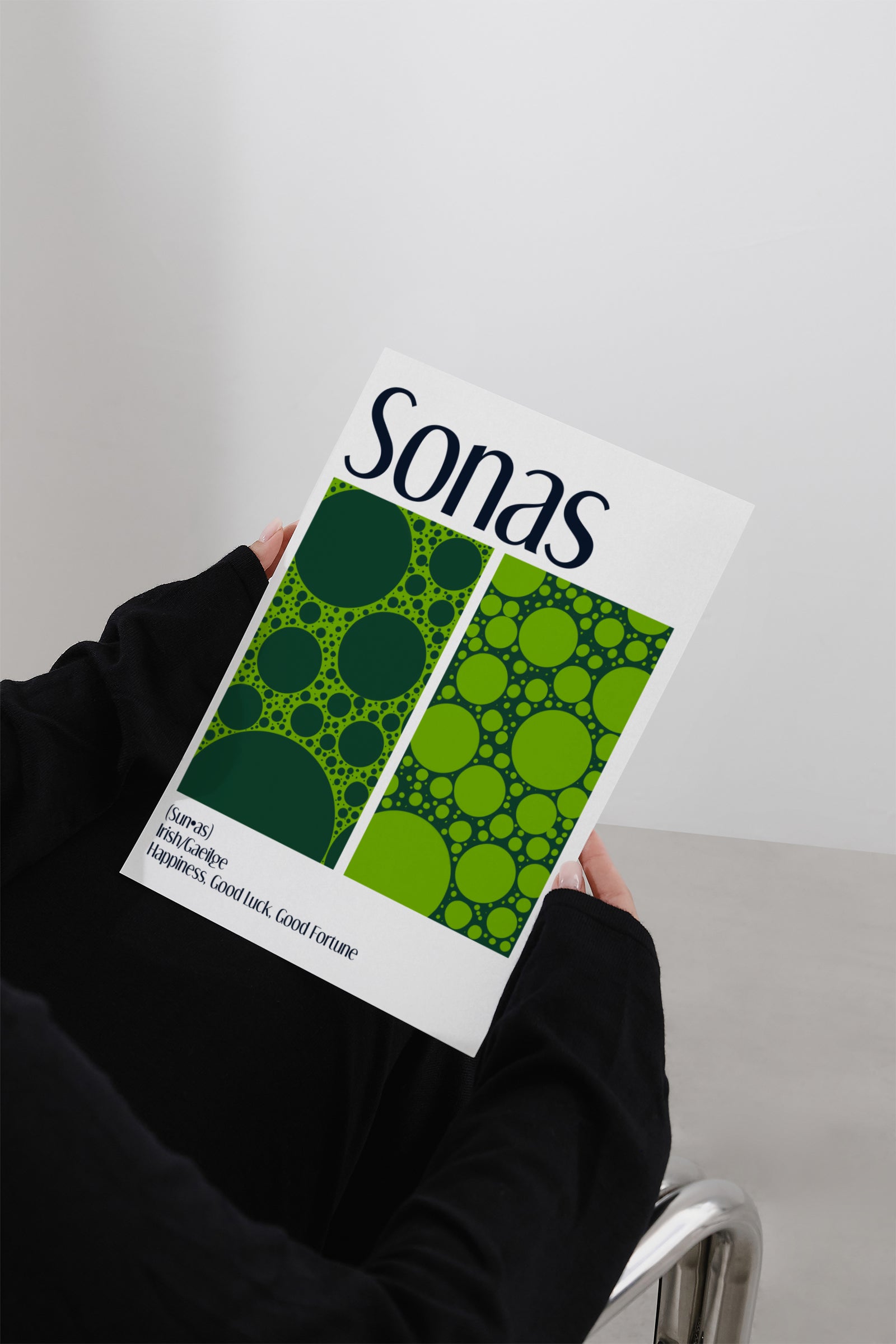 Sonas / Happiness - Irish Language Print – RNM Design